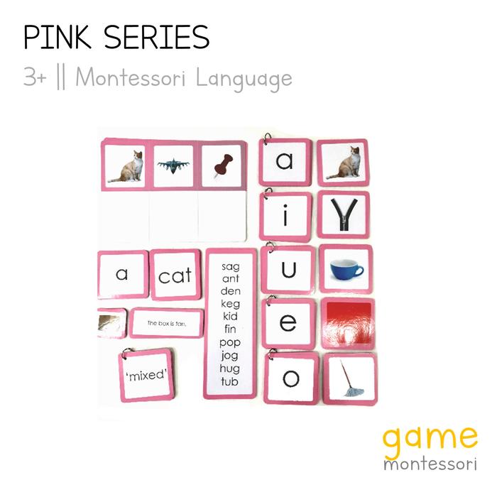 Jual Montessori Language Pink Series Phonics English - Kab. Tangerang ...
