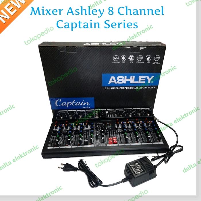 Jual Mixer ASHLEY 8 Channel Captain Series - Kab. Sidoarjo - delta ...