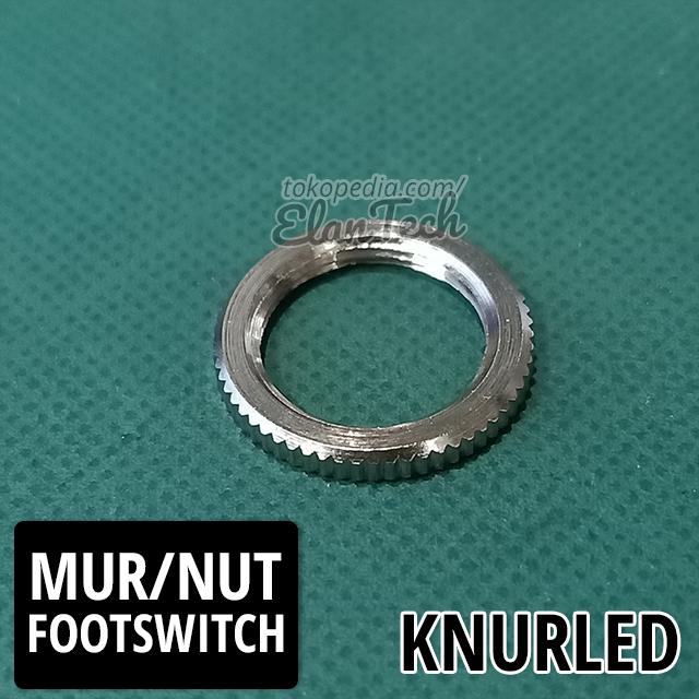Jual Mur Footswitch 3PDT Knurled Nut Gerigi M12 ElanTech - Jakarta ...