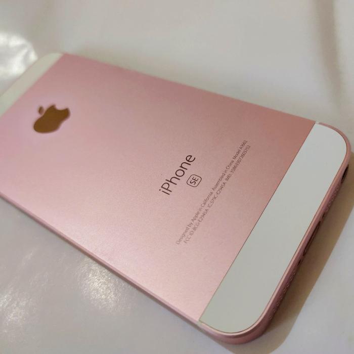 Jual iPhone SE gen 1 (2016) rose gold 32gb - Kab. Muaro Jambi - Be you ...