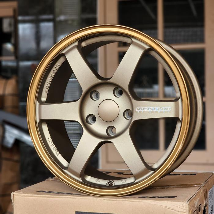 Jual Velg Mobil Raysclub TE37 R17 Lebar 8 ET 40 Flow Forming Bronze - Kota Semarang - vtec ...