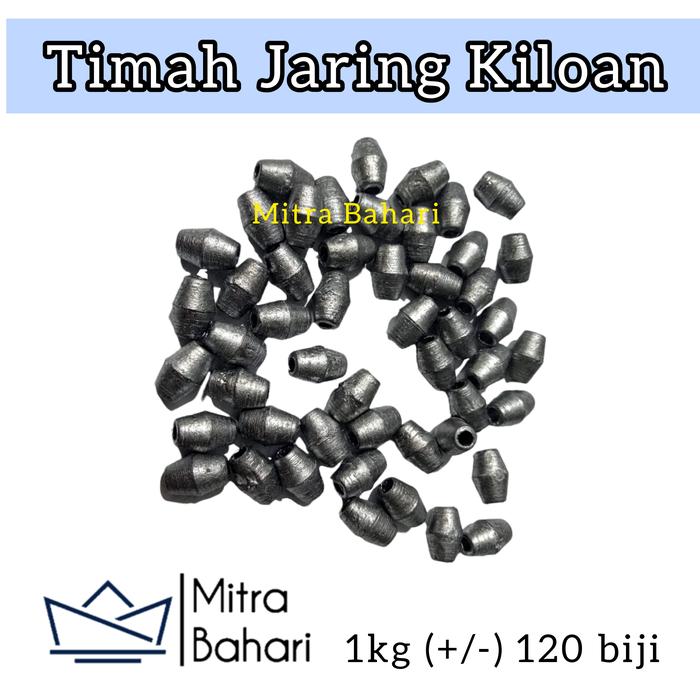 Jual TIMAH JARING IKAN / TIMAH BLOON / TIMAH GENDANG KECIL / TIMAH ...