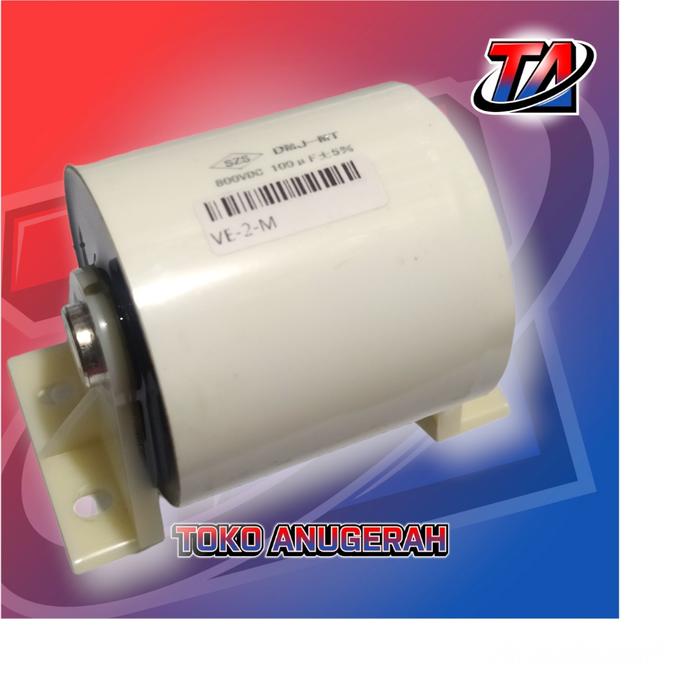 Jual KAPASITOR 100uf 800V DC UNTUK MESIN LAS 380V CAPASITOR 100uf800V ...