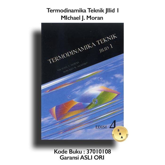 Promo Buku Termodinamika Teknik Jilid 1 Edisi 4 Michael J Moran Erlangga Cicil 0% 3x - Kab ...