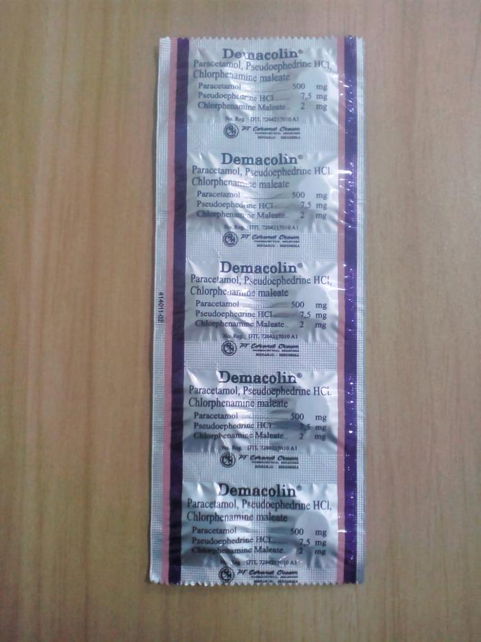 Jual Obat Flu Demacolin 10 tab - Kab. Sleman - Haris farmasis (Apotek ...