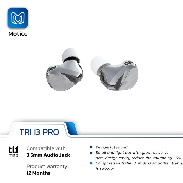 Promo KBEAR TRI I3 Pro Planar+DD+BA Earphone Hybrid IEM In Ear Monitor ...