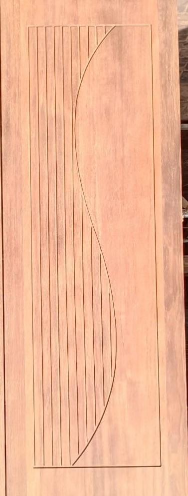 Jual PINTU KAYU SOLID MERBAU MINIMALIS PANEL TEBAL - MOTIF G - Kota ...