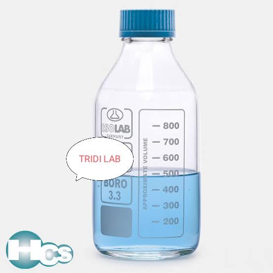Jual Botol Laboratorium Kaca 2000 ml Isolab/Laboratory Bottle Clear 2L ...