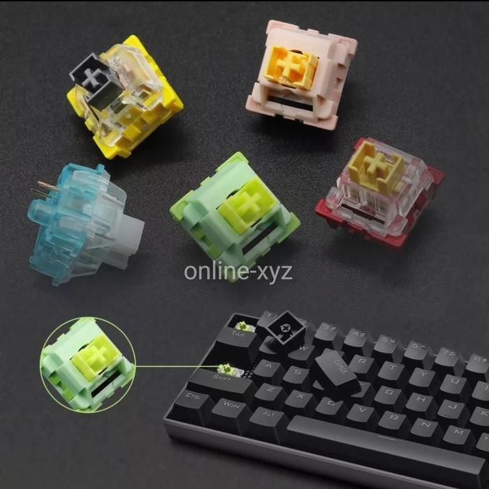 Jual Tombol tut mekanik switch Keyboard Gaming dial knob mechanical ...