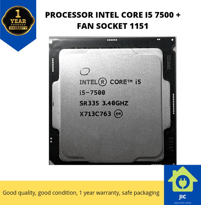 Jual PROCESSOR INTEL CORE I5 7500 + FAN SOCKET 1151 - Jakarta Pusat ...