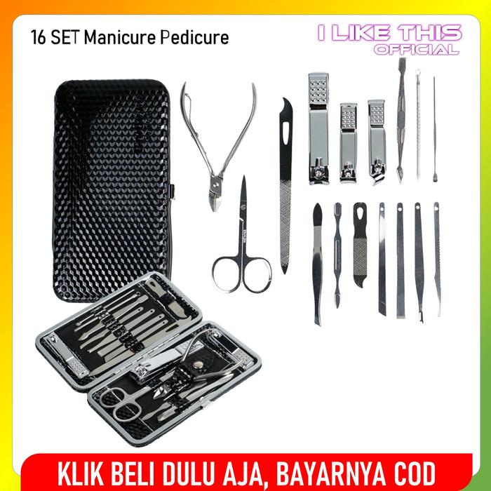 Jual Set Alat Pedicure Manikur - Perawatan Kuku - Telinga - Gunting ...