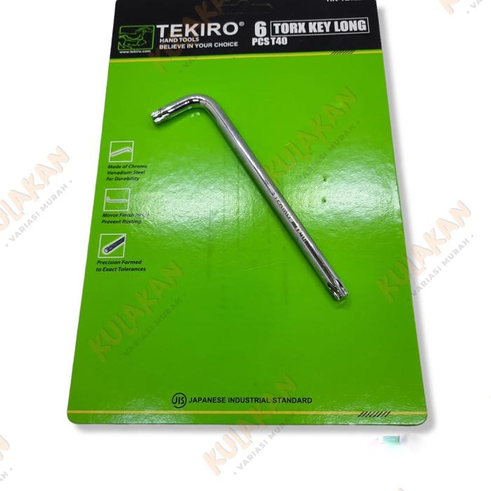 Jual Tekiro Kunci L Bintang T 25 Panjang T25 Tekiro Untuk Buka Body Vario Satuan Original - T40 ...