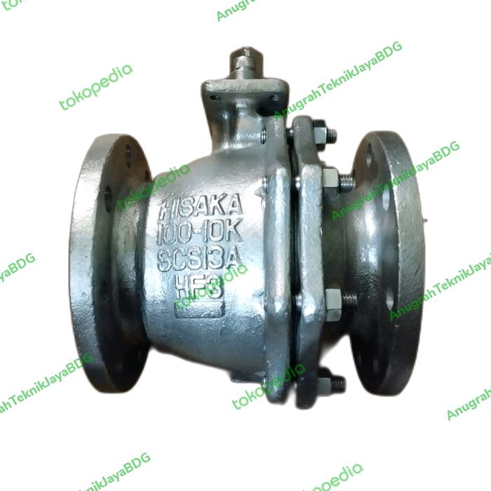 Jual HISAKA BALL VALVE STAINLESS 4" INCH 100-10K SCS13A HF3 - Kab. Bandung ...