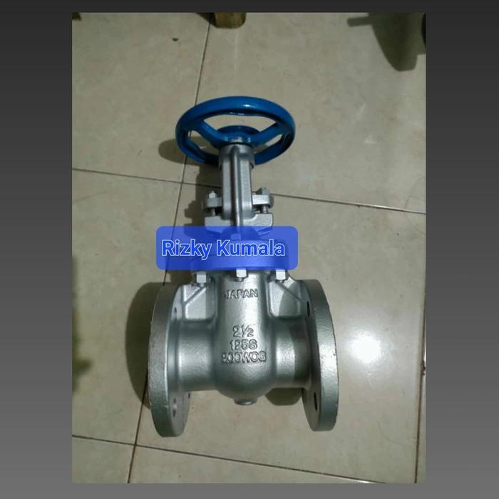 Jual Gate Valve KITZ Class 125s Cast Iron 2 1/2" Inch Flange - Kota ...