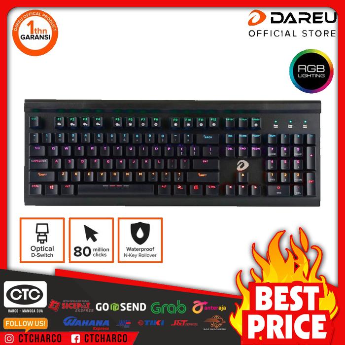 Promo Keyboard Gaming DAREU EK812 / EK 812 Elite Optical Gaming Cicil 0% 3x - Jakarta Pusat ...