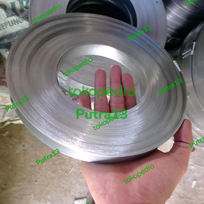 Jual Plat Roll Stainless, Tebal 0,6 mm, Lebar 2 cm, dan Panjang 50 ...