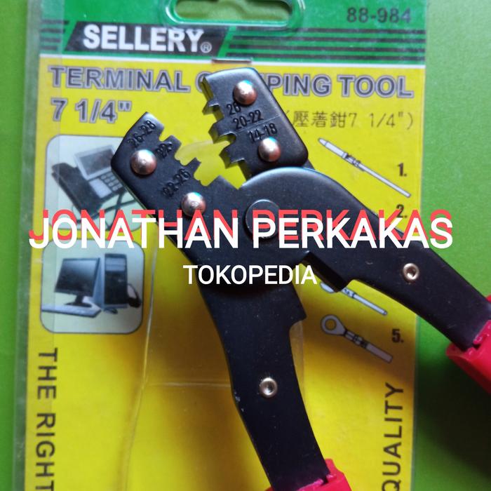 Jual tang skun sellery/crimping tool sellery/tang crimping tool ...