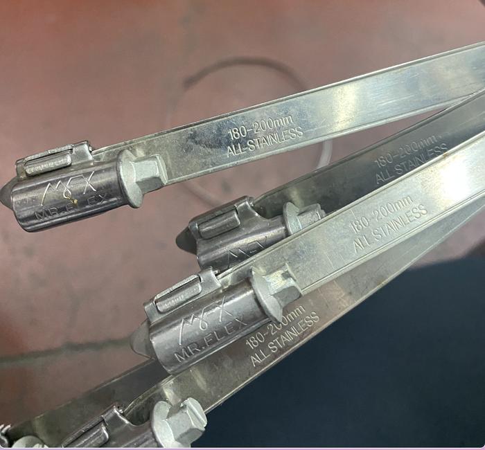 Jual (180-200mm) Mr Flex Stainless Steel 304 Hose Clamps 180-200mm ...