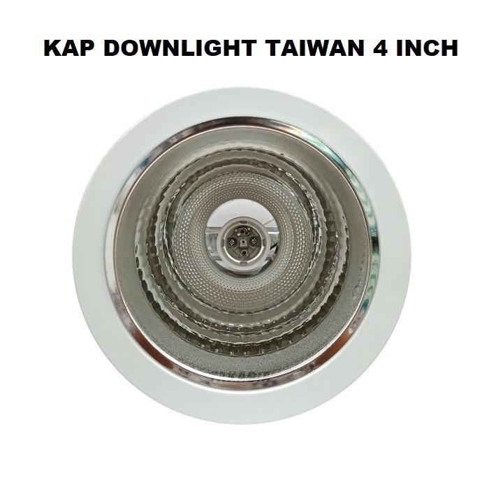Jual DOWNLIGHT 4INCH 4 INCH KAP DOWNLIGHT / RUMAH LAMPU 4" FITTING E27 ...