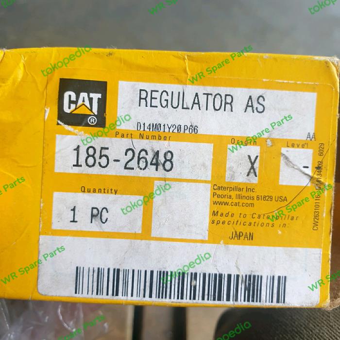 Jual REGULATOR AS GENUINE CATERPILLAR 185-2648 - Jakarta Barat - WR ...