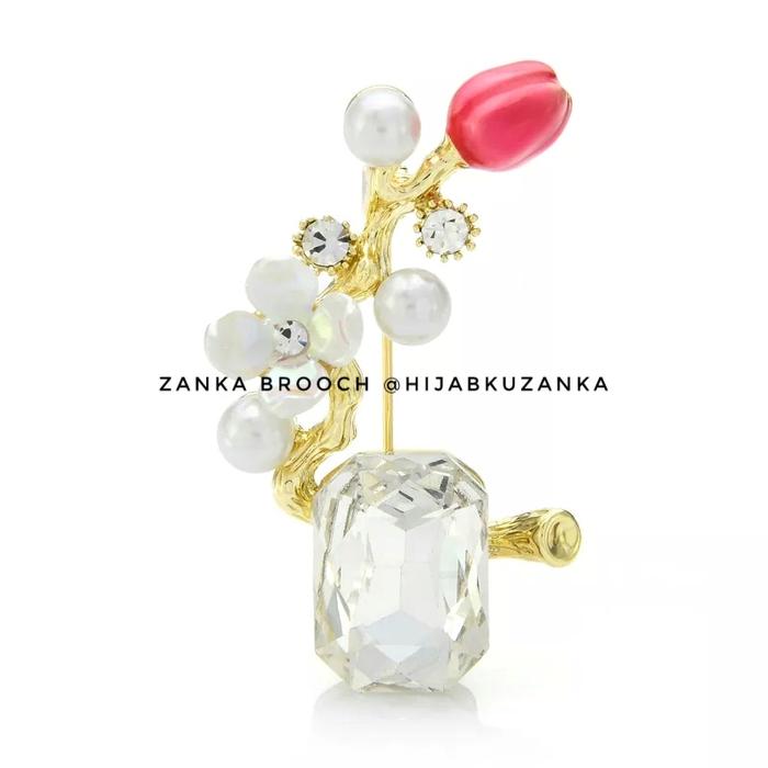 Jual bros bunga shell girly flower brooch - Jakarta Utara - Hijabku ...