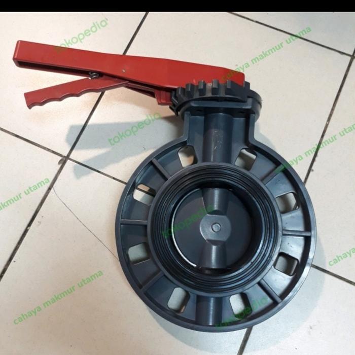 Jual Butterfly valve PVC 4" inch - Jakarta Barat - cahaya makmur utama ...