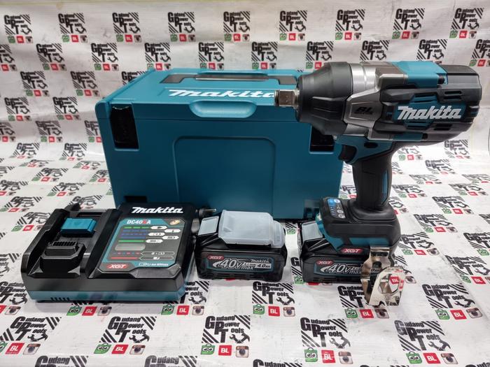 Jual Mesin Cordless Impact Wrench Makita 40V TW001GM201 Brushless ...