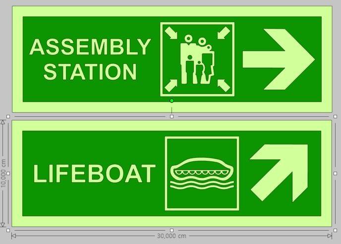 Jual IMPA / IMO SIGN 1540 (GLOW IN THE DARK & GLOSSY) - Kota Tangerang ...