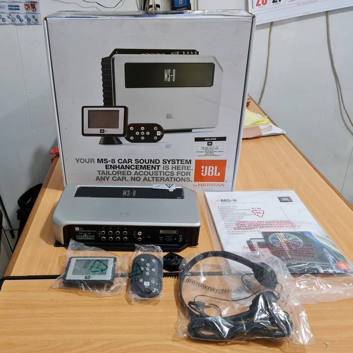 Jual JBL DSP processor MS8 MS-8 MS 8 channel original new no codia ...