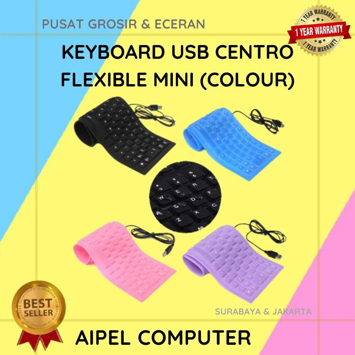 Jual KEYBOARD USB FLEXIBLE MINI - Kota Surabaya - AIPEL COMPUTER ...