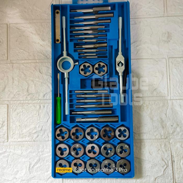 Jual Tap Dan Senai Set 40PCS Hand Tap Set Senay Set Tap And Die Set - Jakarta Barat - GLAUBE ...