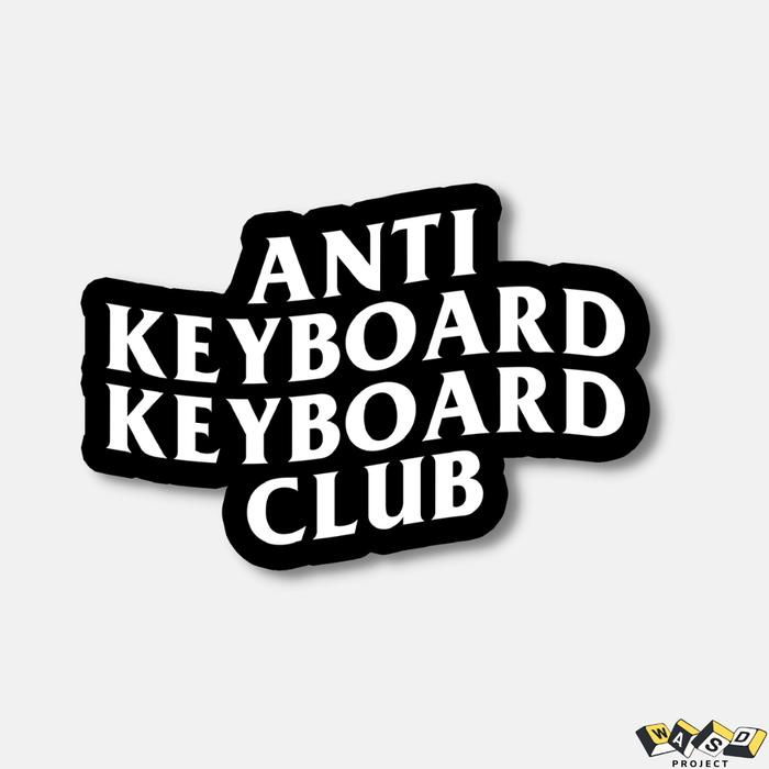 Jual Anti Keyboard Keyboard Club Stickers | Vinyl Glossy Finishing ...