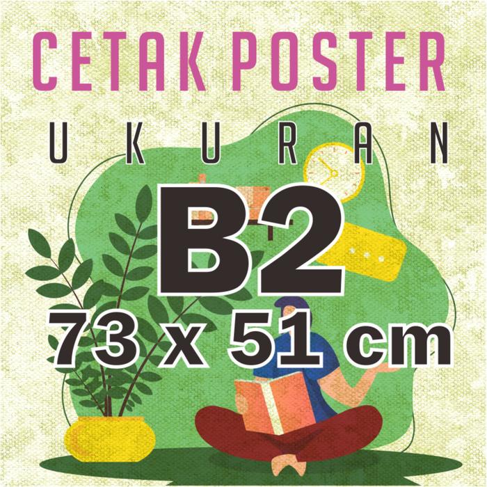 Jual (A2+) CETAK POSTER A2 - A2+ | DESAIN BEBAS kertas Berat - Ivory ...