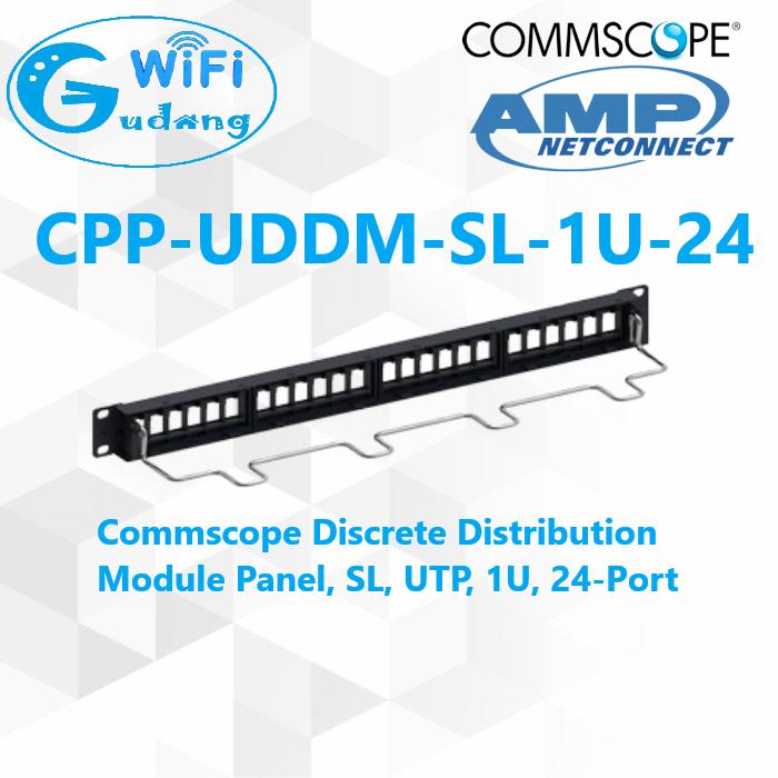 Jual AMP COMMSCOPE CPP-UDDM-SL-1U-24 - 760237040 Blank Panel 24-Port 1U ...