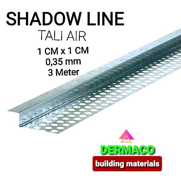 Jual SHADOW LINE GYPSUM 1x1 / TALI AIR PLAFON GYPSUM 3 Meter - Kota ...