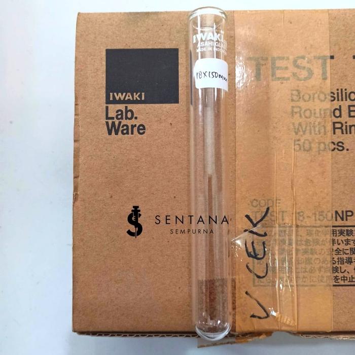 Jual IWAKI / Pyrex tabung reaksi / test tube 18 x 150 mm (24 ml) - Kota ...