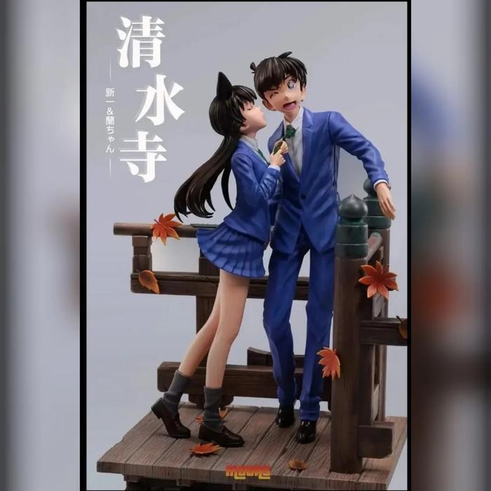 Jual SHINICHI KUDO & RAN MOURI BY MOONS (PO) RESIN STATUE DETECTIVE ...