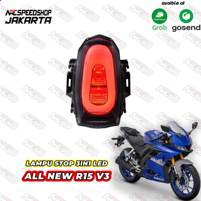 Jual Stoplamp Led 3 IN 1 YAMAHA Lampu Stop Yamaha R15 V3 - Jakarta ...