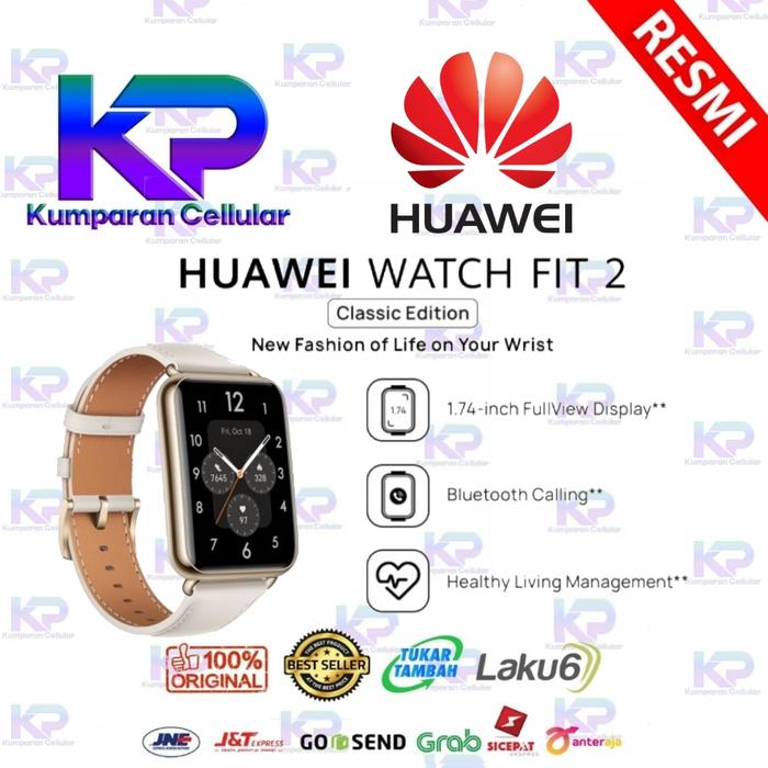 Promo HUAWEI WATCH FIT 2 CLASSIC EDITION HARMONY OS GARANSI RESMI ...