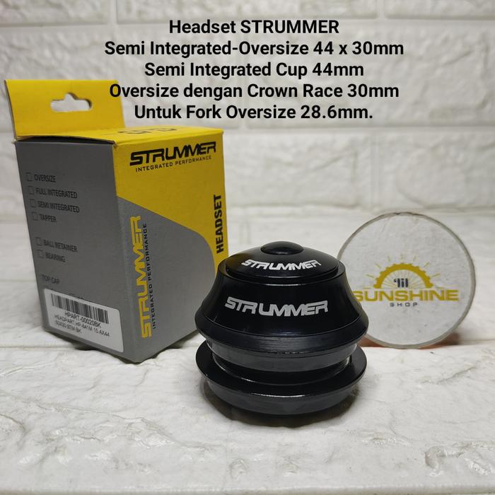 Jual Headset Tanam Semi Integrated STRUMMER 841M 44 x 30 Fork Oversize ...