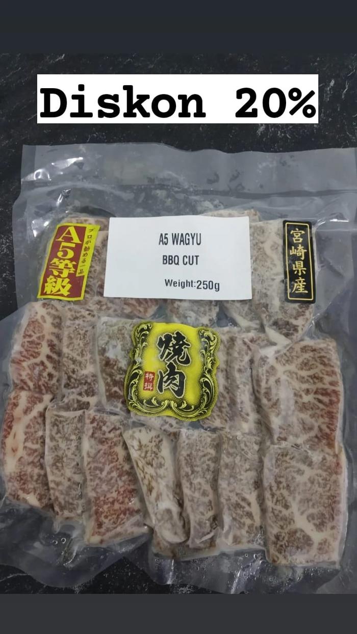 Jual A5 Miyazaki/Kagoshima Wagyu Ribeye Cap Yakiniku BBQ Cut - Jakarta ...