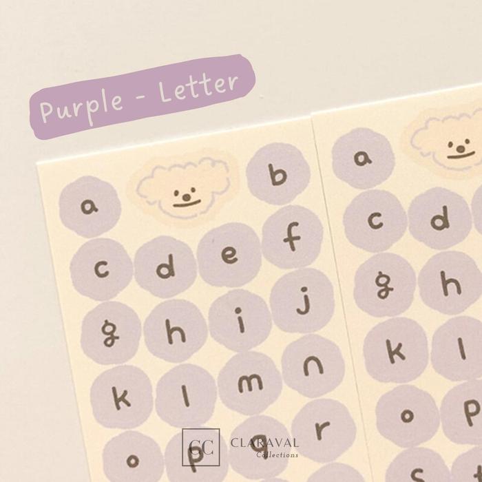 Jual Sticker Alphabet / Sticker Huruf Angka / Sticker Lucu / Deco ...