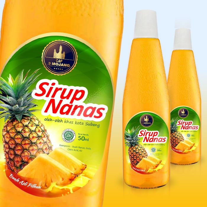 Jual cetak label sirup / merek sirup custom murah - Kota Medan - Sakila ...