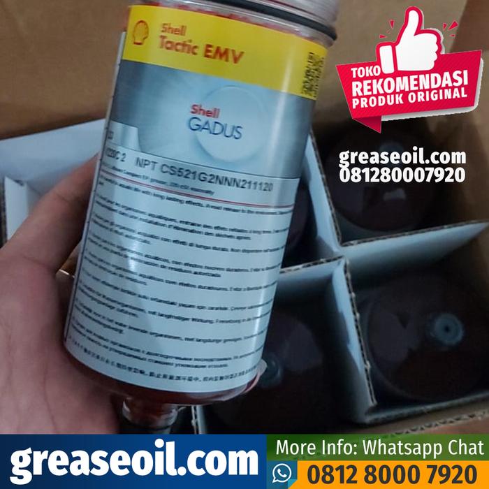 Jual SHELL TACTIC EMV Gadus S3 V220 C2 Cartridge 250 ml Box of 10 ...