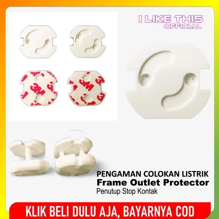 Jual Pengaman Stop Kontak Cover Penutup Colokan Listrik Penutup Steker ...