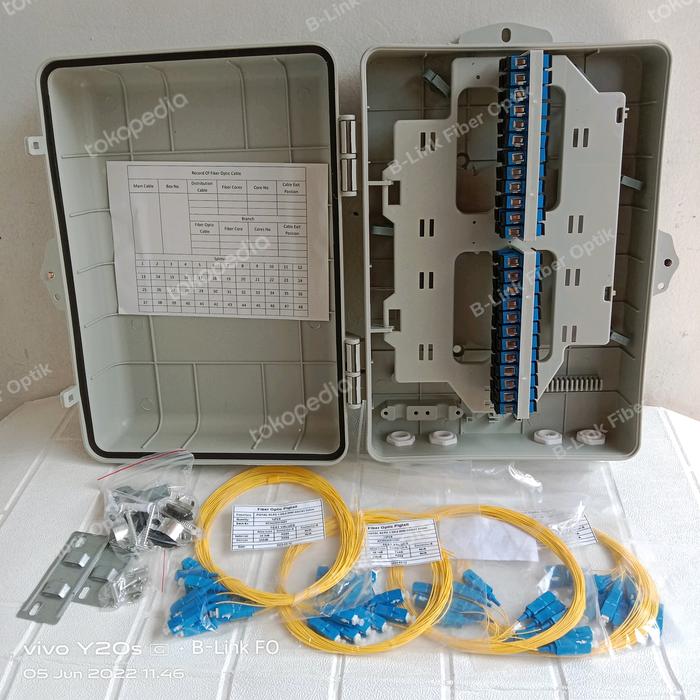Jual odp 48 core lengkap pigtail adapter sc upc - Jakarta Barat - B ...
