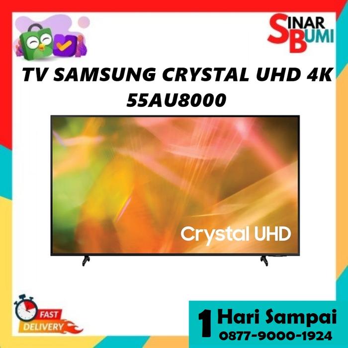 Jual TV SAMSUNG 55AU8000 CRYSTAL UHD 4K SMART TV 55 INCH - Jakarta Barat - SINAR BUMI ELEKTRONIK ...