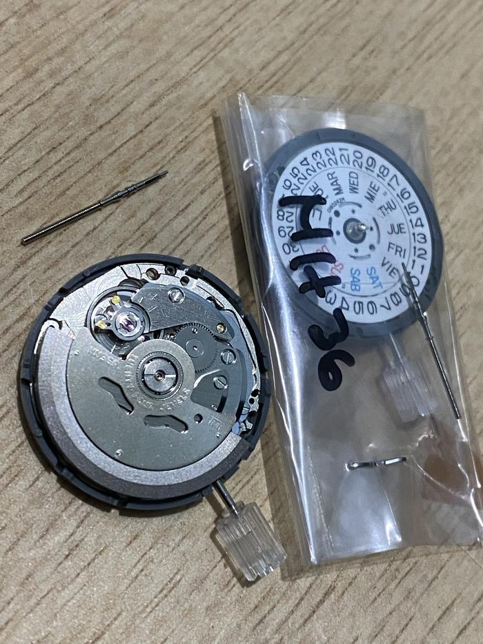 Jual Mesin jam tangan seiko original NH 36 NH36 NH-36 tanggal samping ...