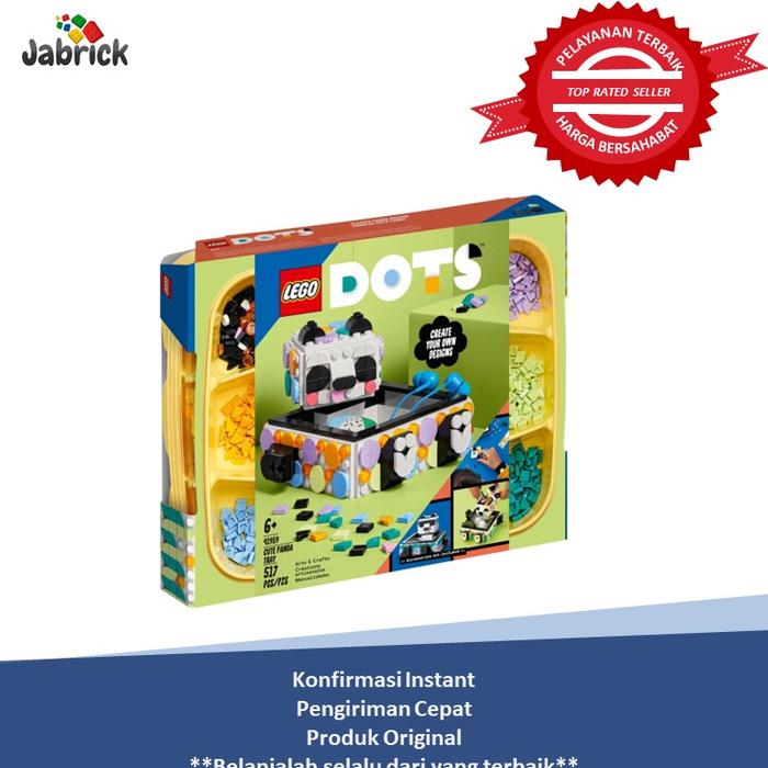 Jual LEGO 41959 Cute Panda Tray - - Jabrick Rumah Lego | Tokopedia