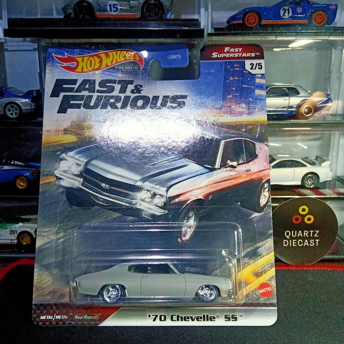 Jual Hot Wheels Premium Fast & Furious '70 Chevelle SS Abu Fast ...